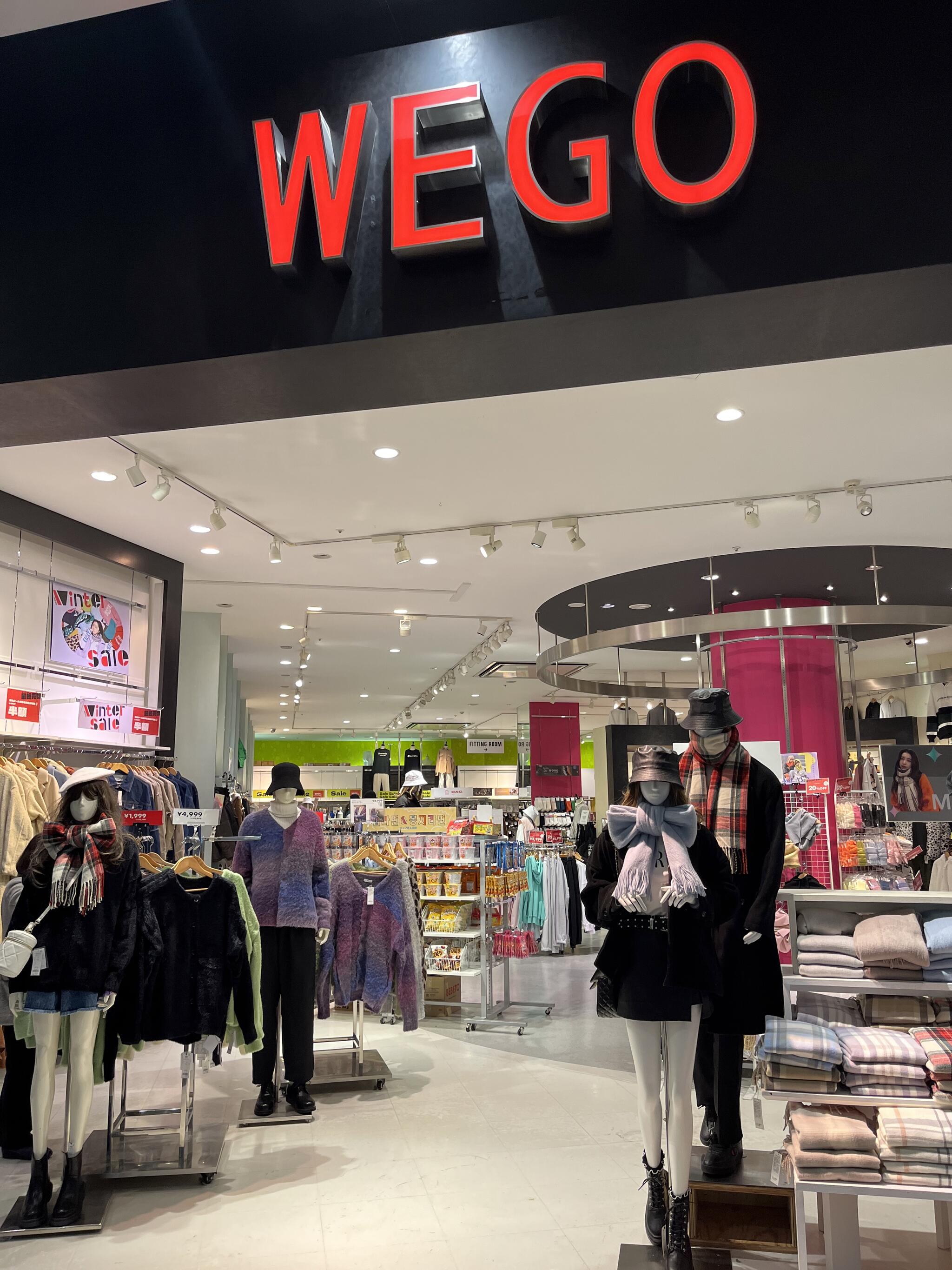 WEGO イーアスつくば店 - つくば市研究学園/衣料品店 | Yahoo!マップ