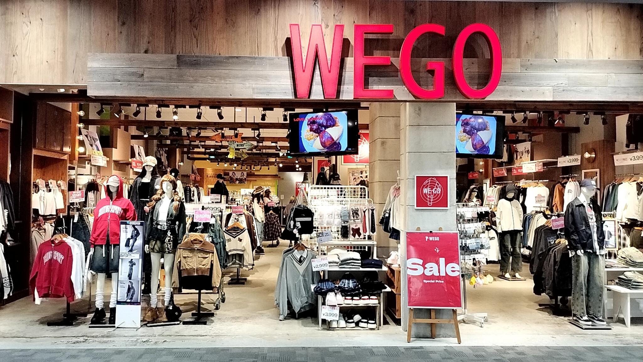 WEGO イオンモールつくば店 - つくば市新牧田/衣料品店 | Yahoo!マップ
