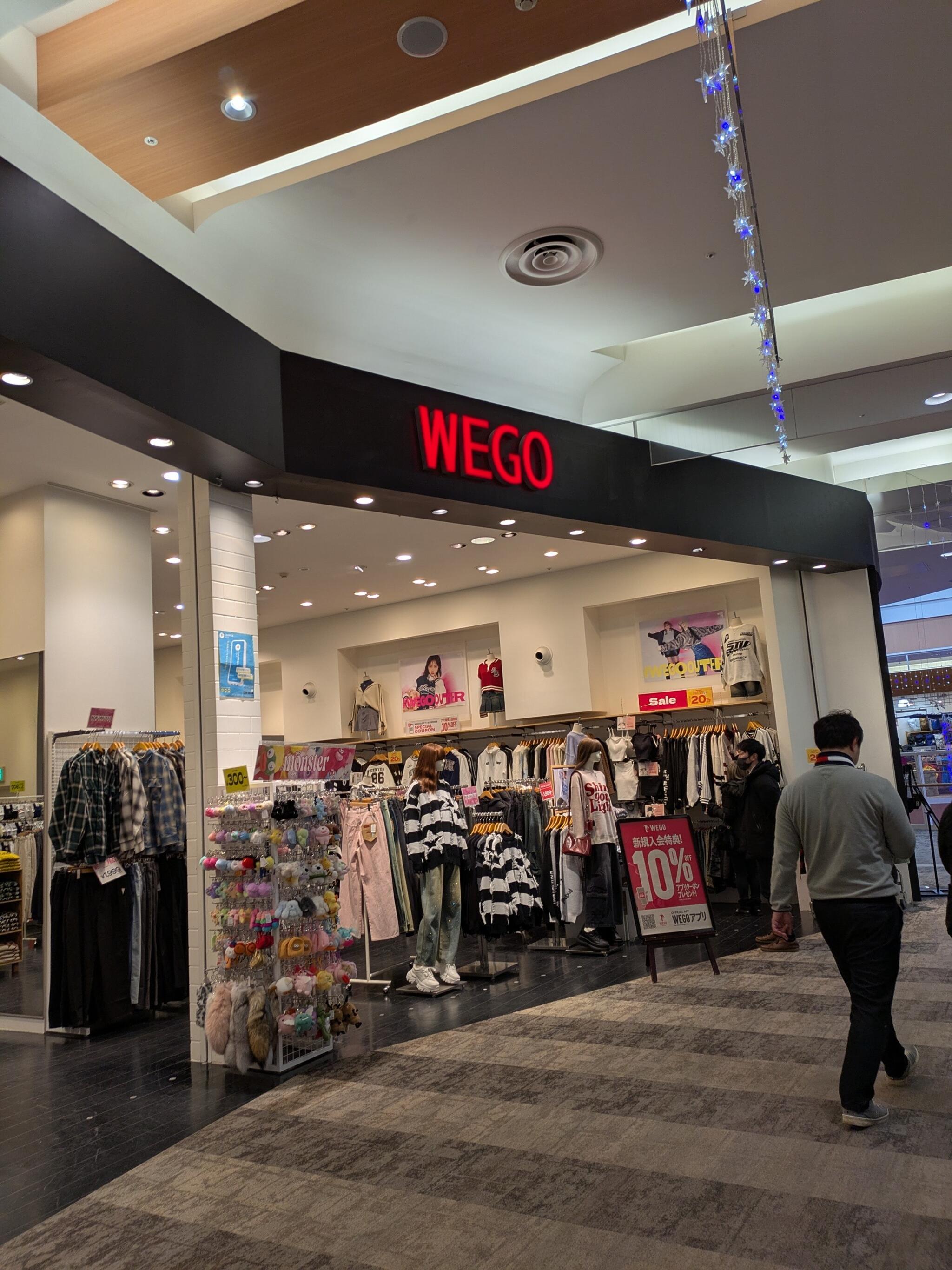 写真 : WEGO イオンモール発寒店 - 札幌市西区発寒八条/衣料品店 | Yahoo!マップ