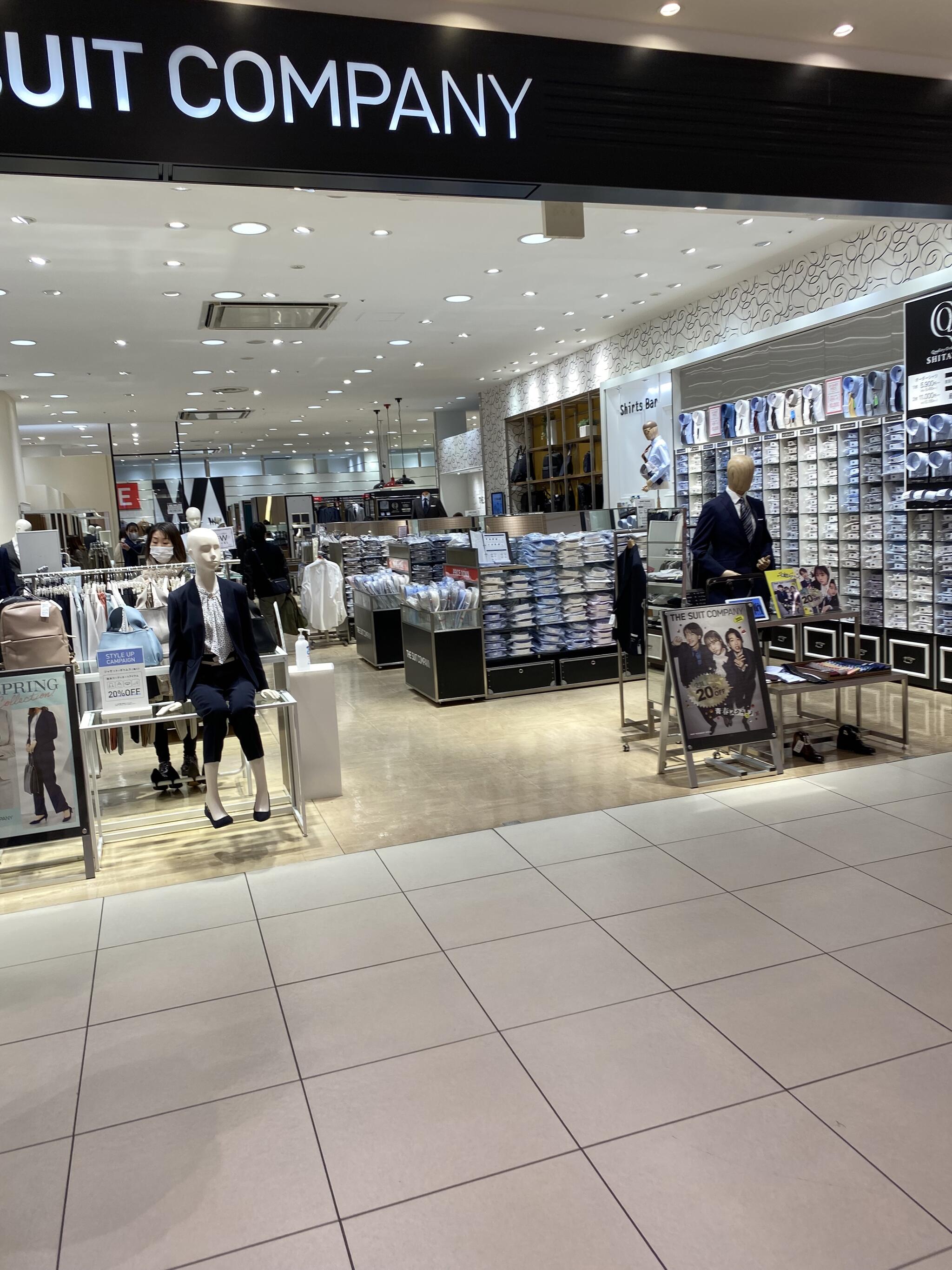 THE SUIT COMPANY UNIVERSAL LANGUAGE MEASURE'S ルクア イーレ店 - 大阪市北区梅田/衣料品店 | Yahoo!マップ