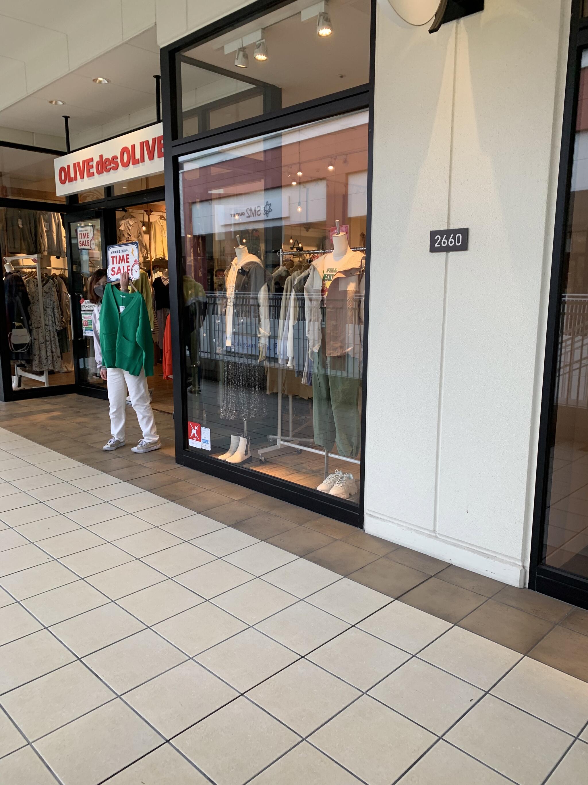 NICE CLAUP/OLIVE des OLIVE 三井アウトレットパーク倉敷 - 倉敷市寿町/衣料品店 | Yahoo!マップ