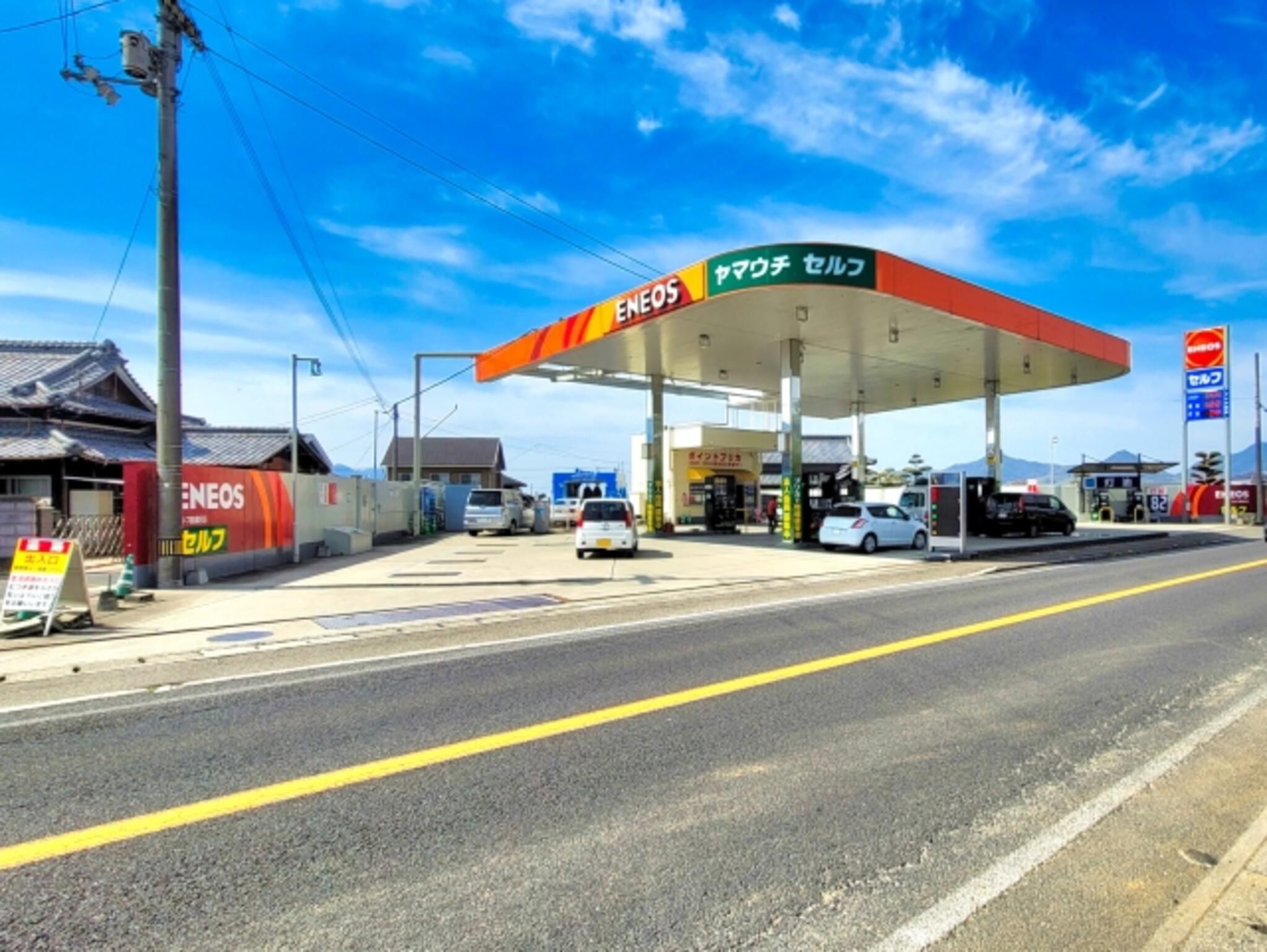 ENEOS セルフ高瀬 SSヤマウチ - 三豊市高瀬町上高瀬/ガソリンスタンド | Yahoo!マップ