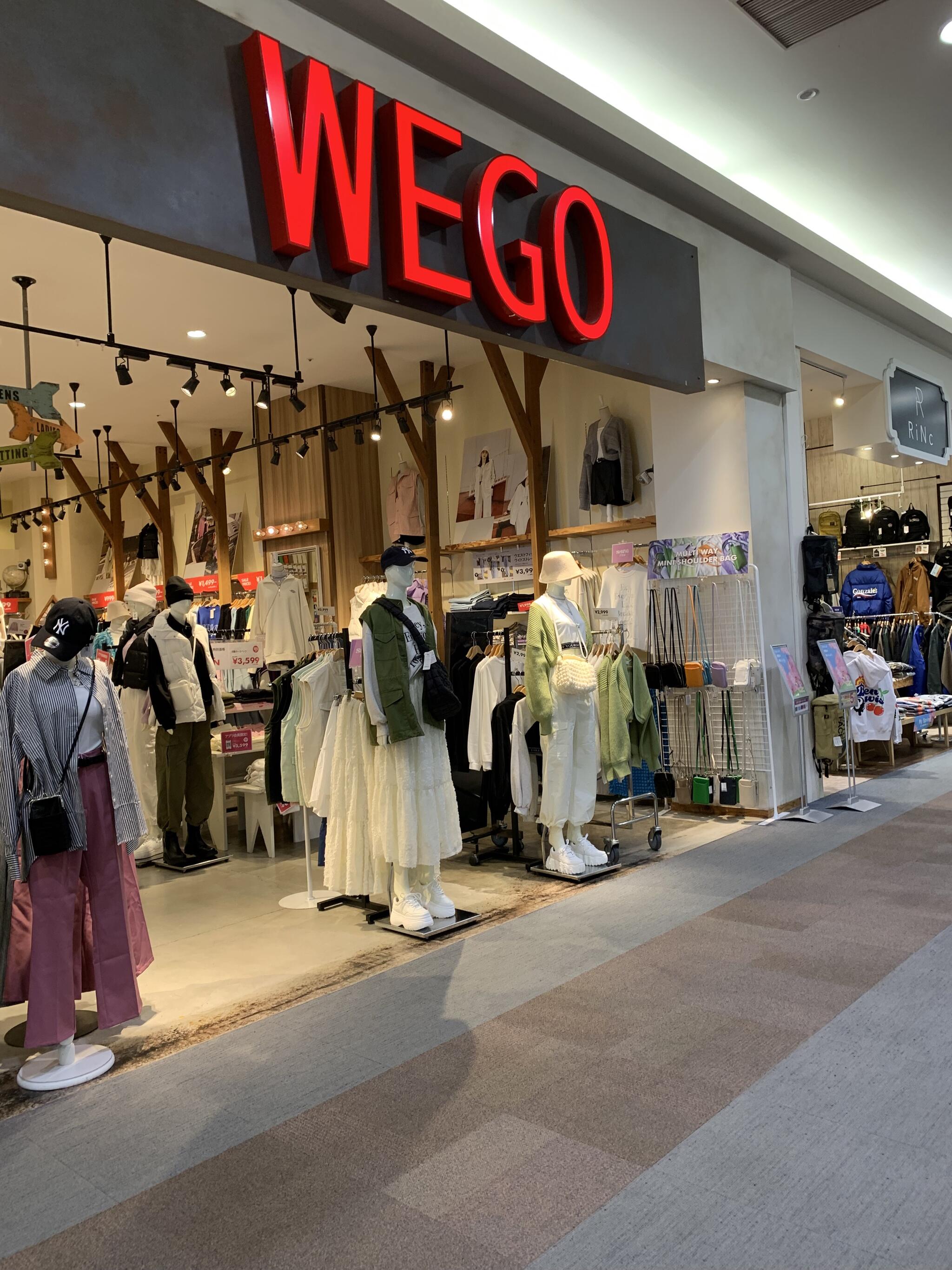 WEGO イオンモール盛岡南店 - 盛岡市本宮/衣料品店 | Yahoo!マップ