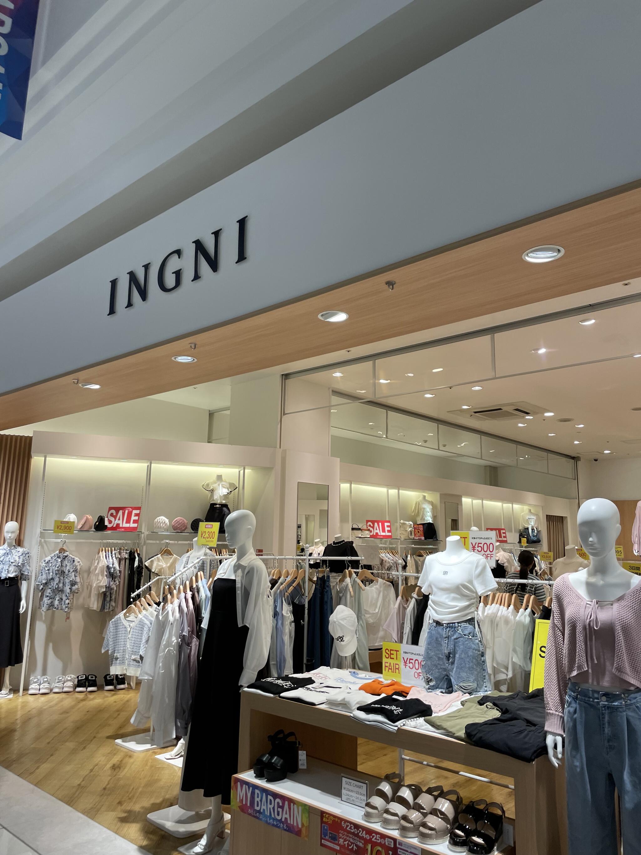 INGNI イオンモール高知 - 高知市秦南町/婦人服店 | Yahoo!マップ