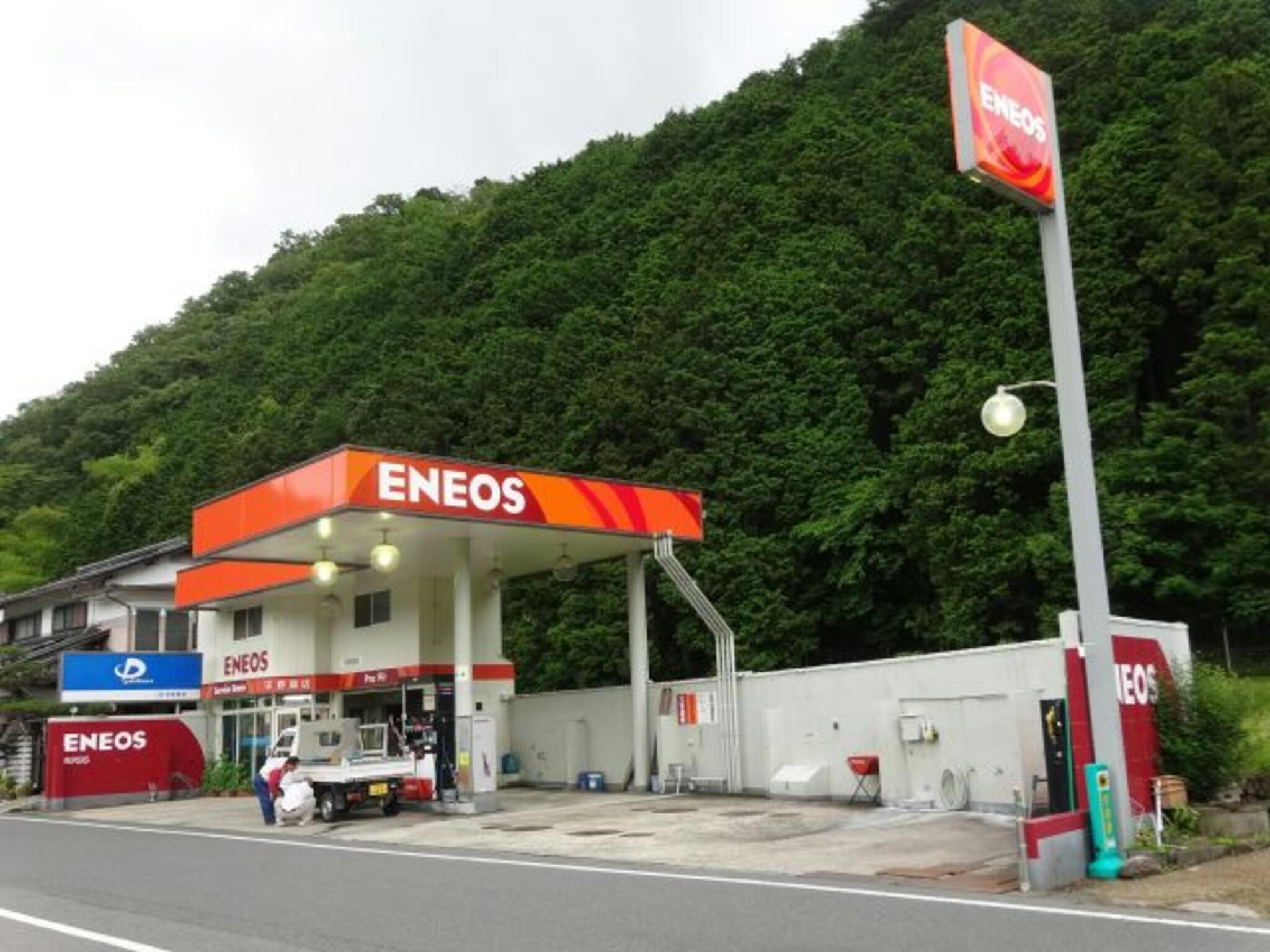 ENEOS 蔦沢SS平野商店 - 宍粟市山崎町上牧谷/ガソリンスタンド | Yahoo!マップ