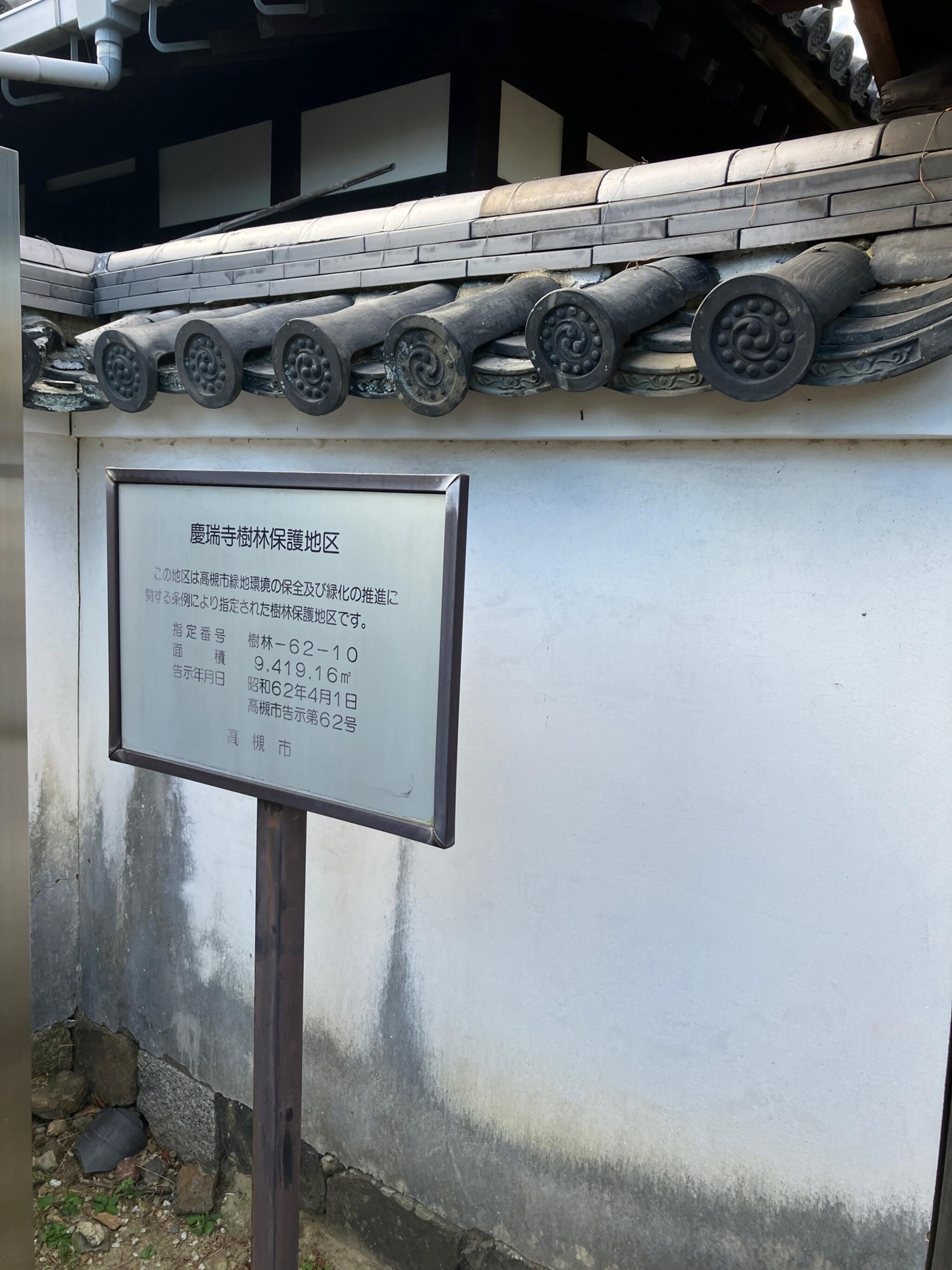 慶瑞寺樹林保護地区 樹木62-10高槻市 - 高槻市昭和台町/ | Yahoo!マップ
