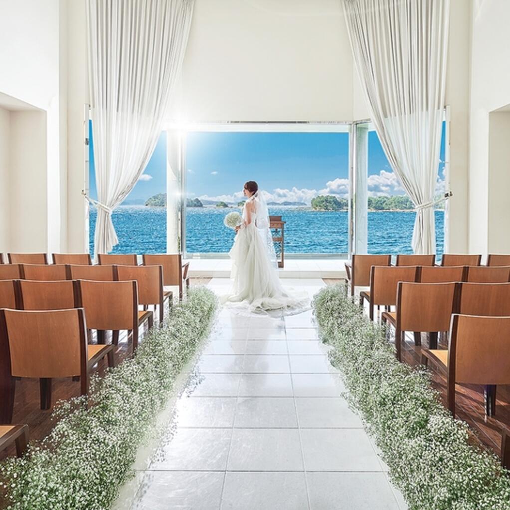 写真 : ホテル竜宮 Sea Bride(ホテル竜宮 シー ブライド) - 上天草市松島町合津/結婚式場【ネット予約OK】 | Yahoo!マップ
