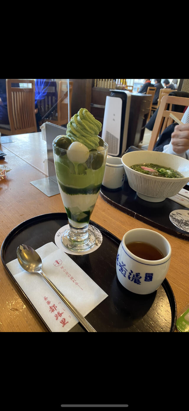 メニュー : 茶寮都路里/ジェイアール京都伊勢丹 - 京都市下京区東塩小路町/飲食店 | Yahoo!マップ