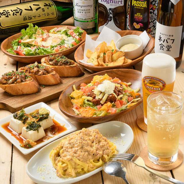 写真 : チルアウト酒場 ネバフ食堂 - 大阪市北区神山町/バル | Yahoo!マップ